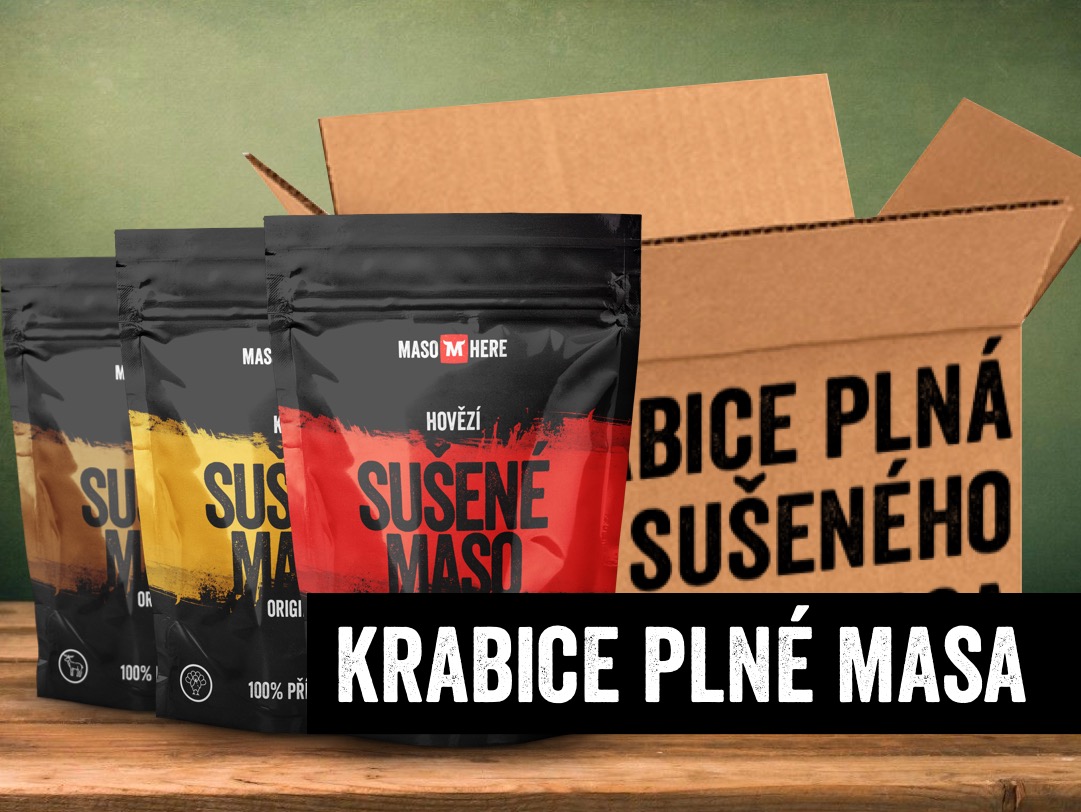 Maso Here - Sušené maso pro masožravce